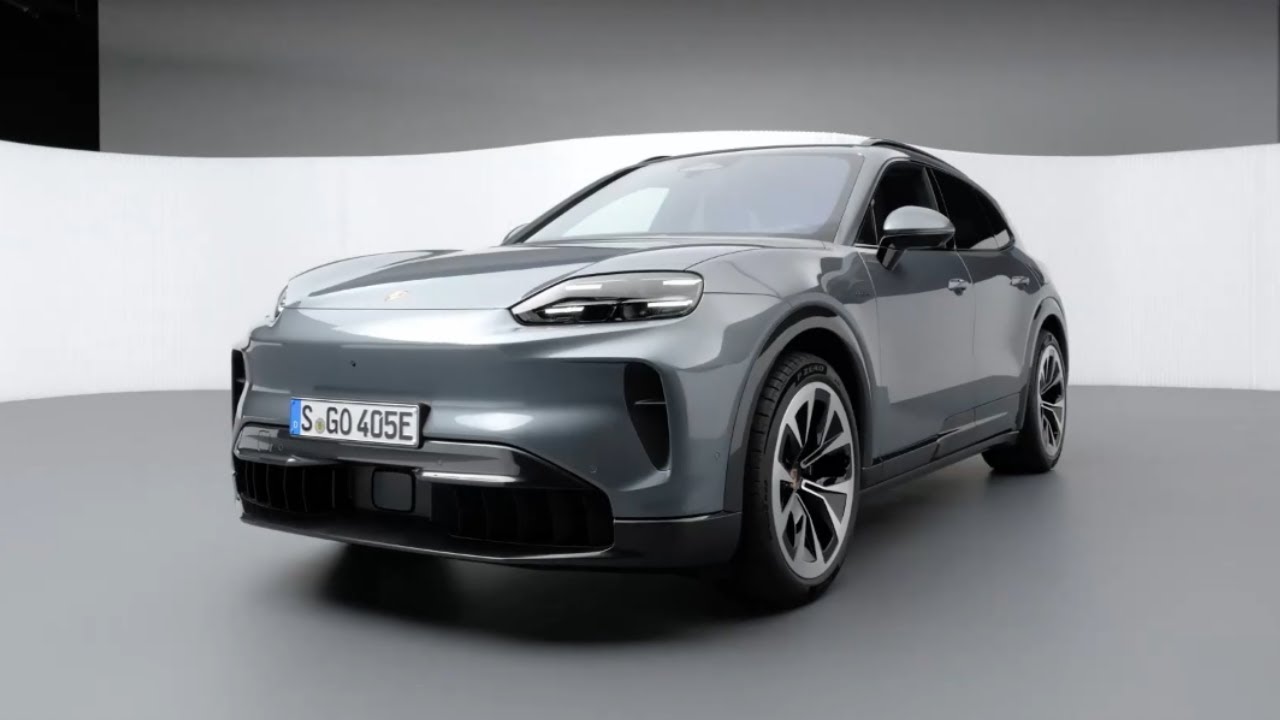 2026 Porsche Cayenne Electric in Vanadium Grey Metallic im Detail