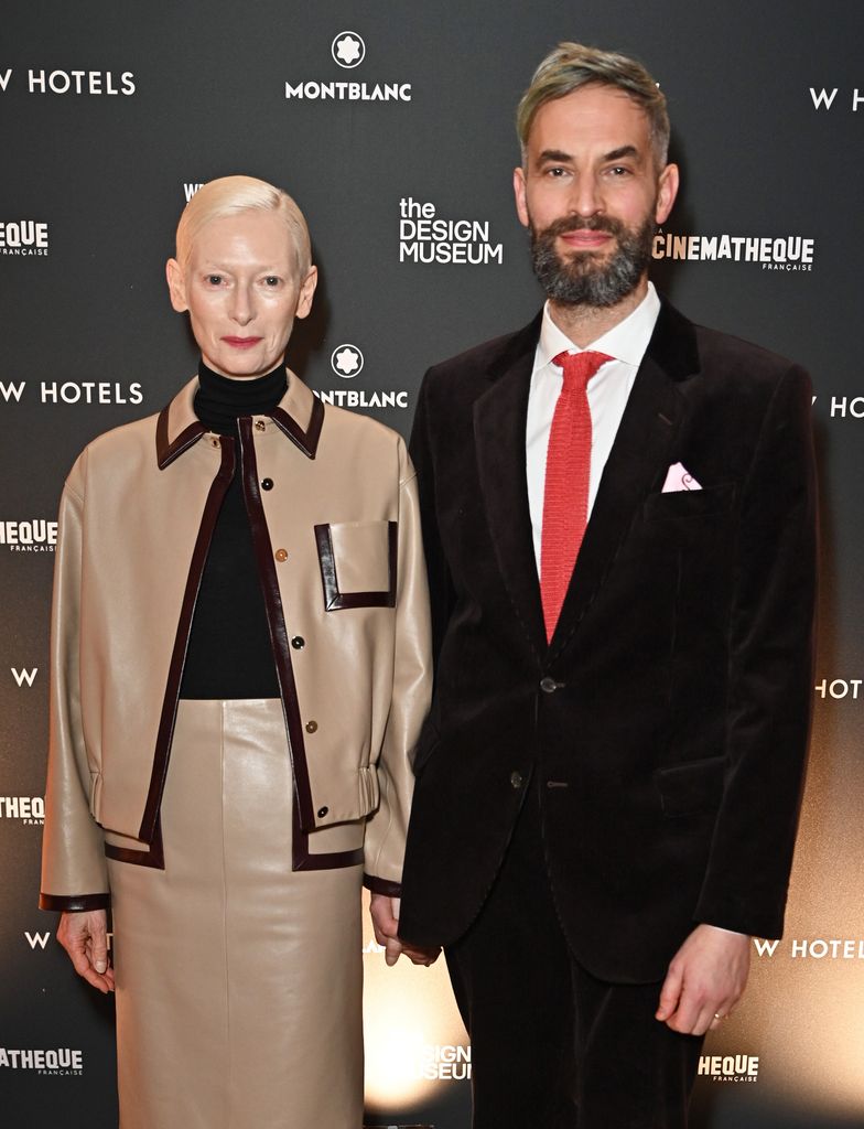 Tilda Swinton makes rare appearance with partner of 11 years she met on ...
