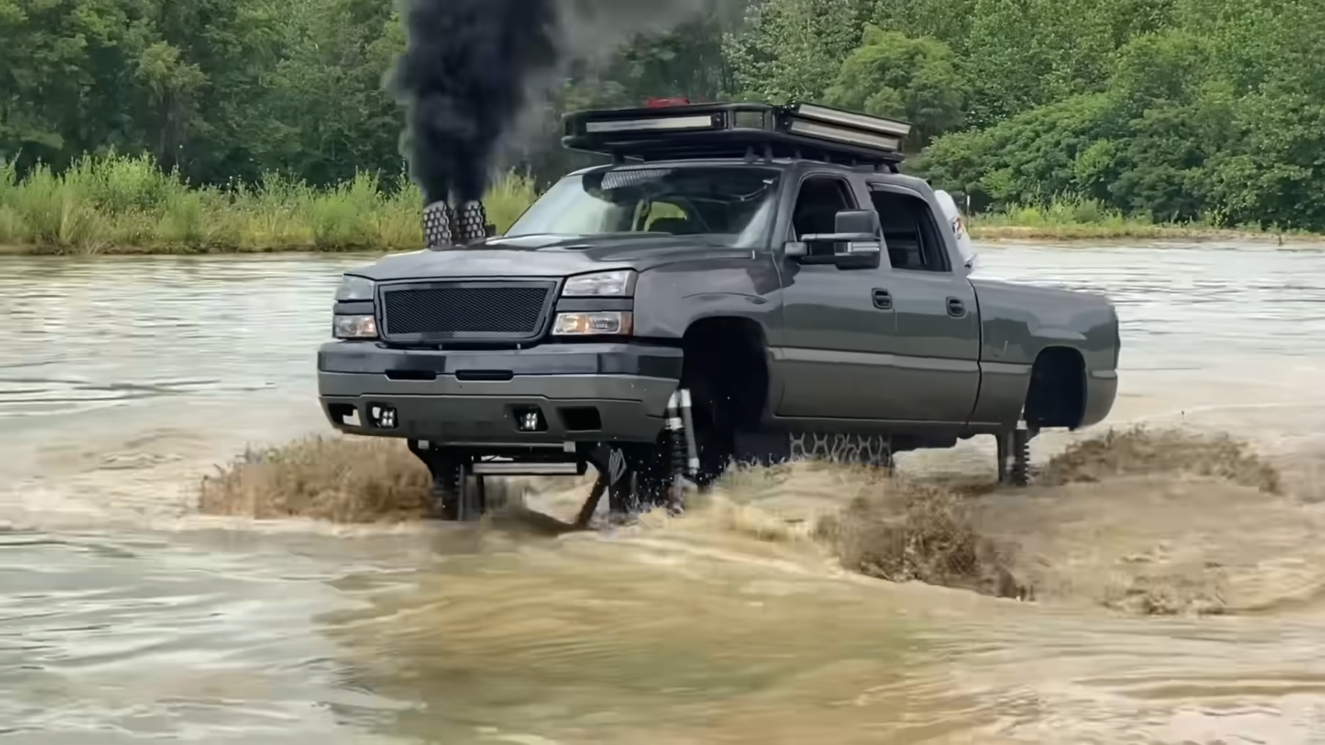 This Pickup Truck Can Float on Water