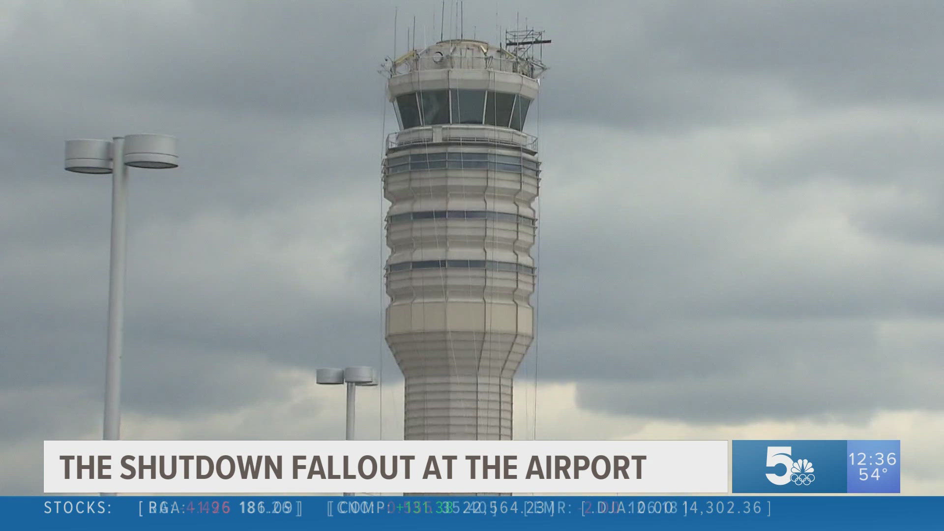 The government shutdown fallout at airports