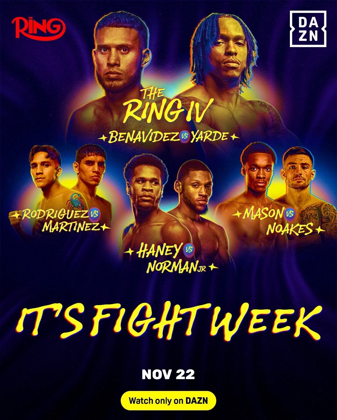 ¿A qué hora pelean David Benavidez y Anthony Yarde? Transmisión del ...