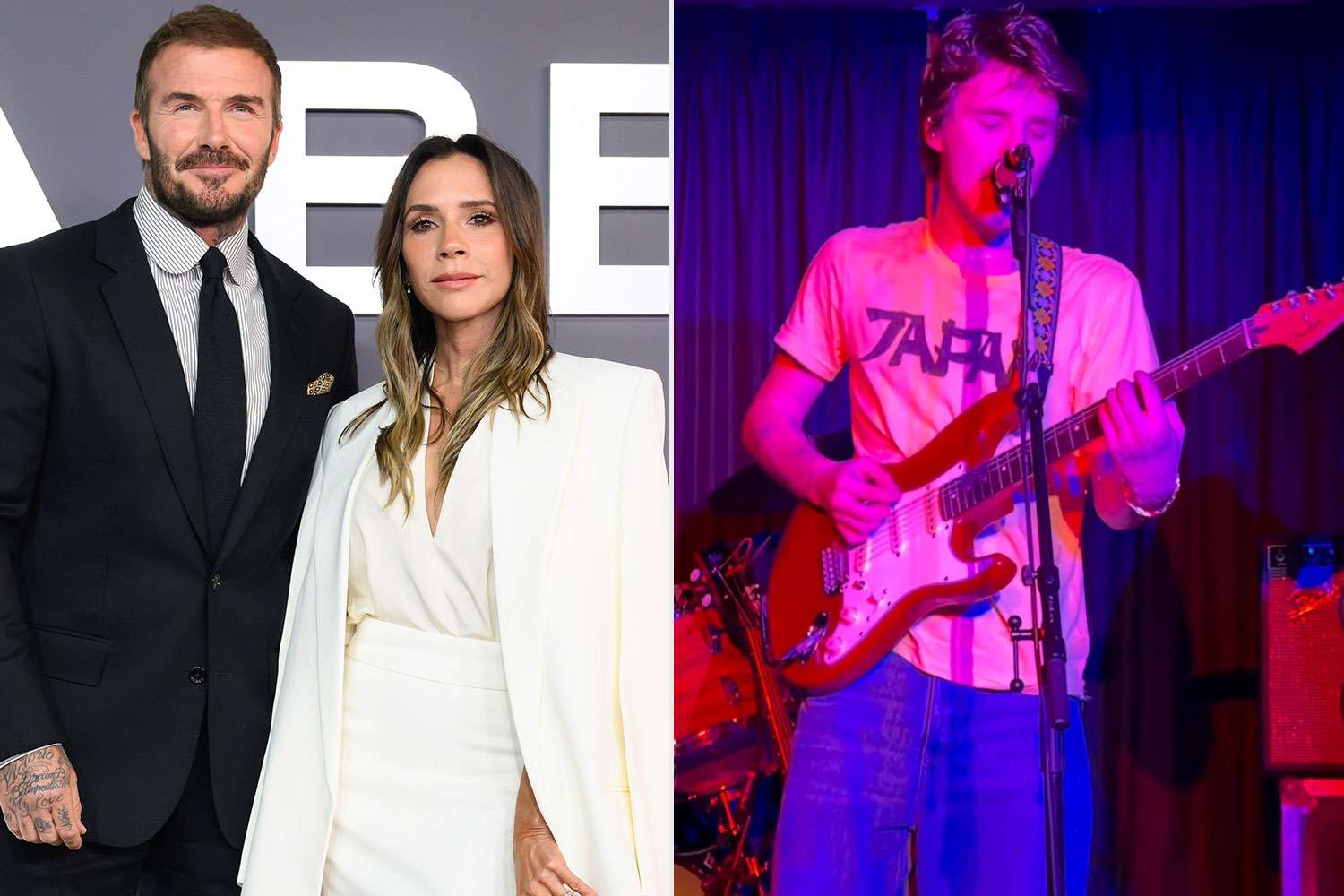 Victoria and David Beckham Step Out to Support Son Cruz, 20, at His ...