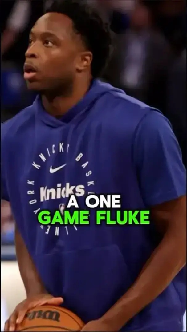 OG Anunoby is going off without Brunson! But can he keep it up? 🤔👀 # ...