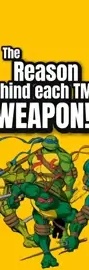 tmnt weapons revealed! master splinter's turtle weapon choices