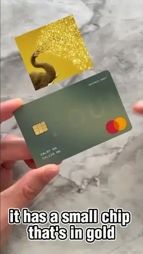 found business debit card unboxing