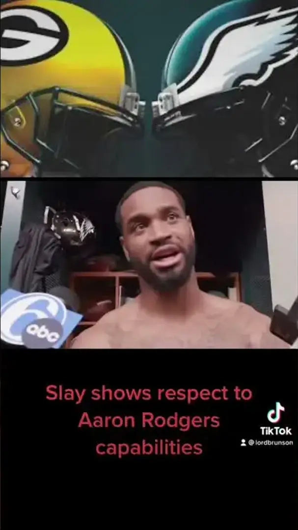 Slay shows respect to Aaron Rodgers ahead of SNF matchup Eagles vs Packers