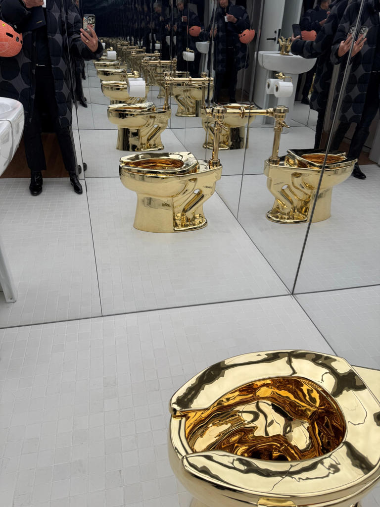 Museum of oddities buys Cattelan's gold toilet