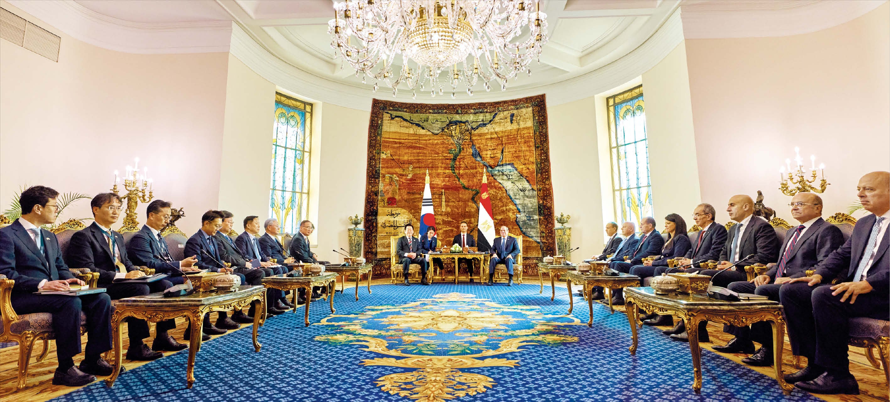 President Lee Agrees First Korea-Egypt Comprehensive Economic Partnership