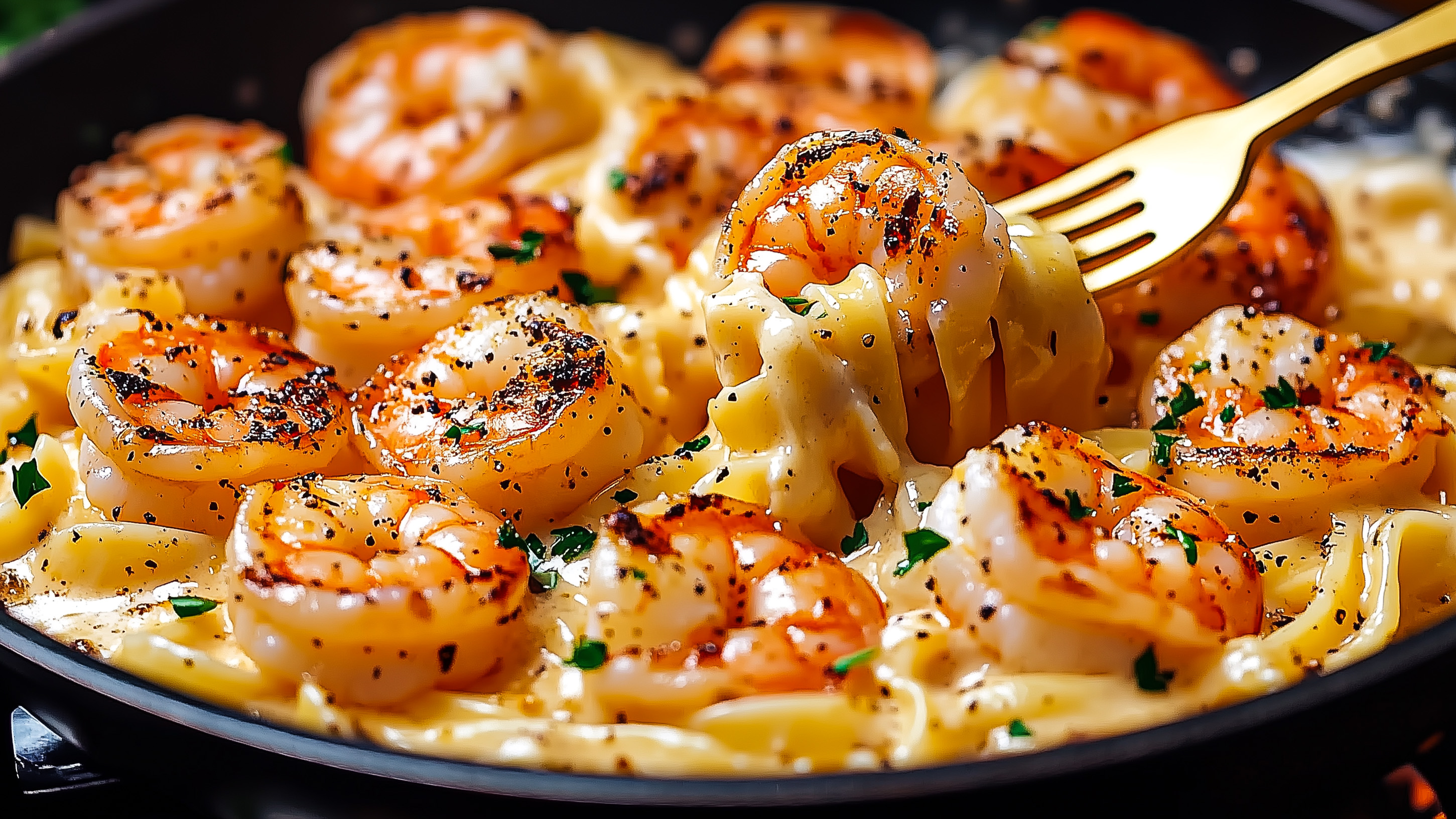 The most delicious creamy shrimp pasta I’ve ever made! Simple and so ...