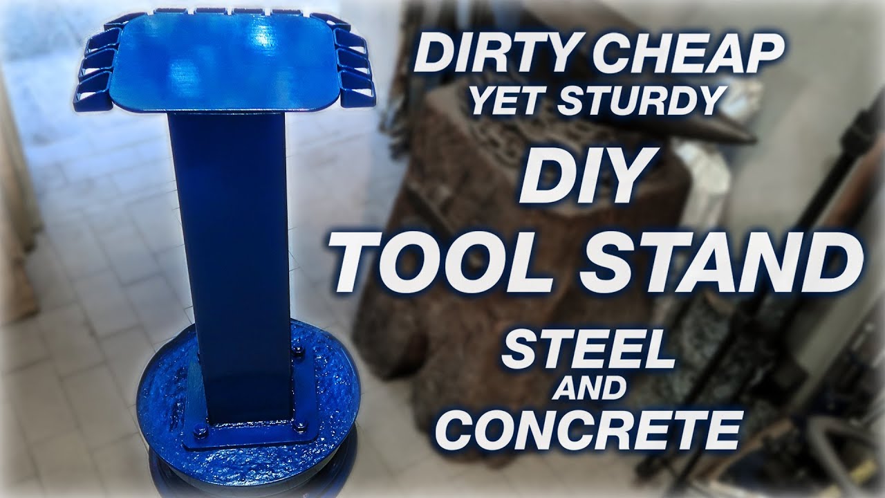 DIY tool stand - cheap, sturdy & heavy-duty!