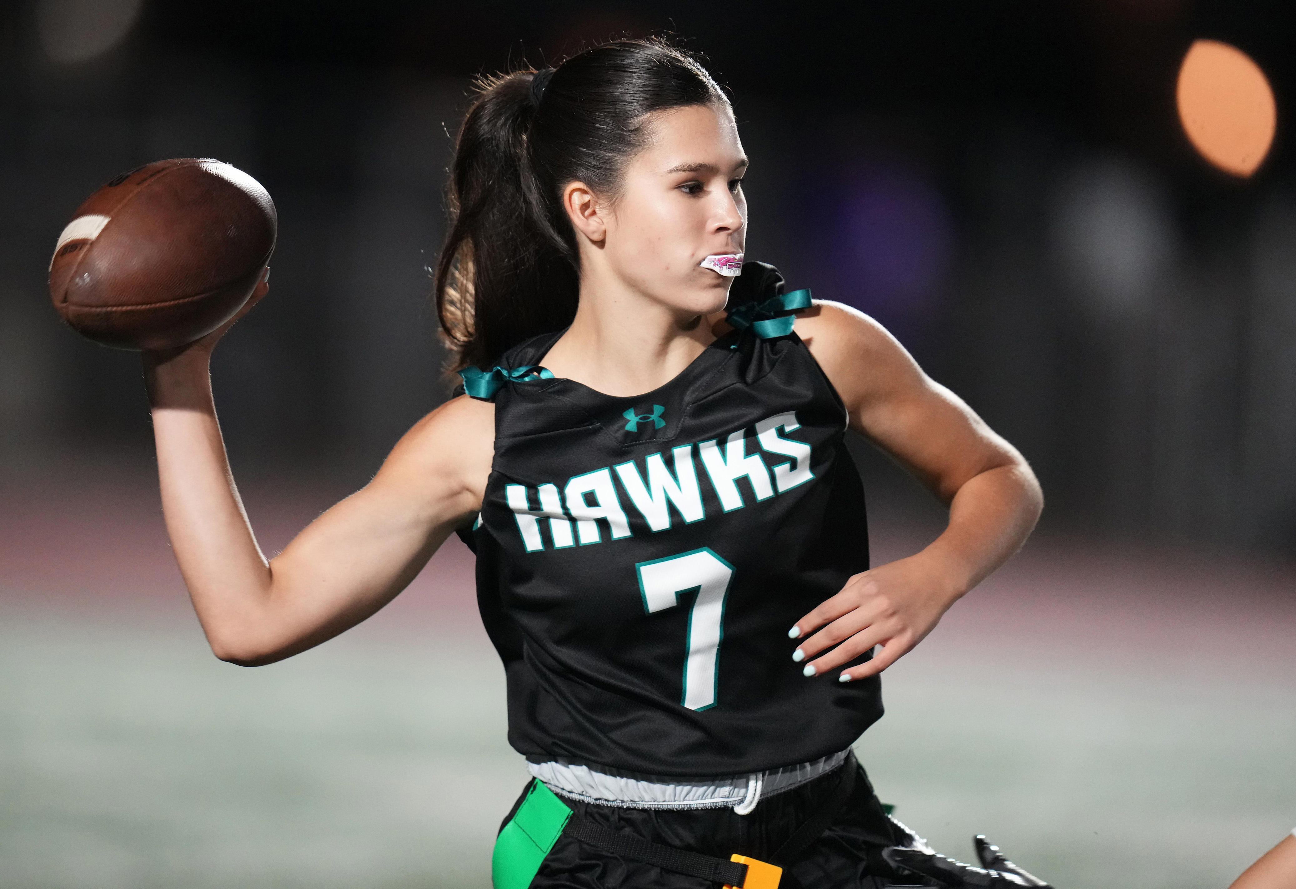 Highland flag football open spring drills with 2026 title in mind