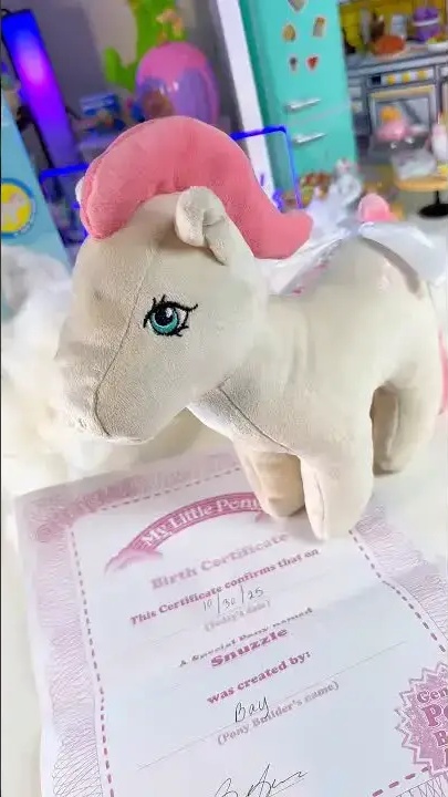 My Little Pony stuff & sew Snuzzle plush craft kit #mylittlepony #asmr ...