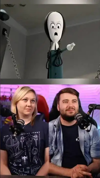 That’s incredible!😱 The Addams Family reaction!