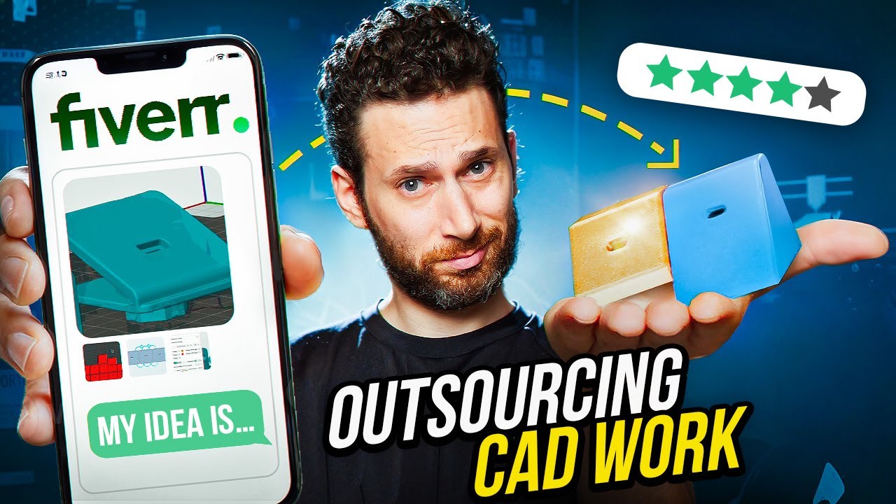 How outsourcing CAD shaped my 3D-printing workflow