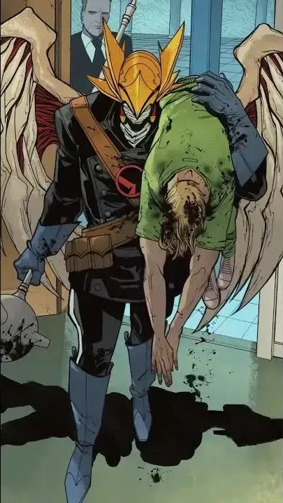 Absolute Hawkman takes out Green Arrow!