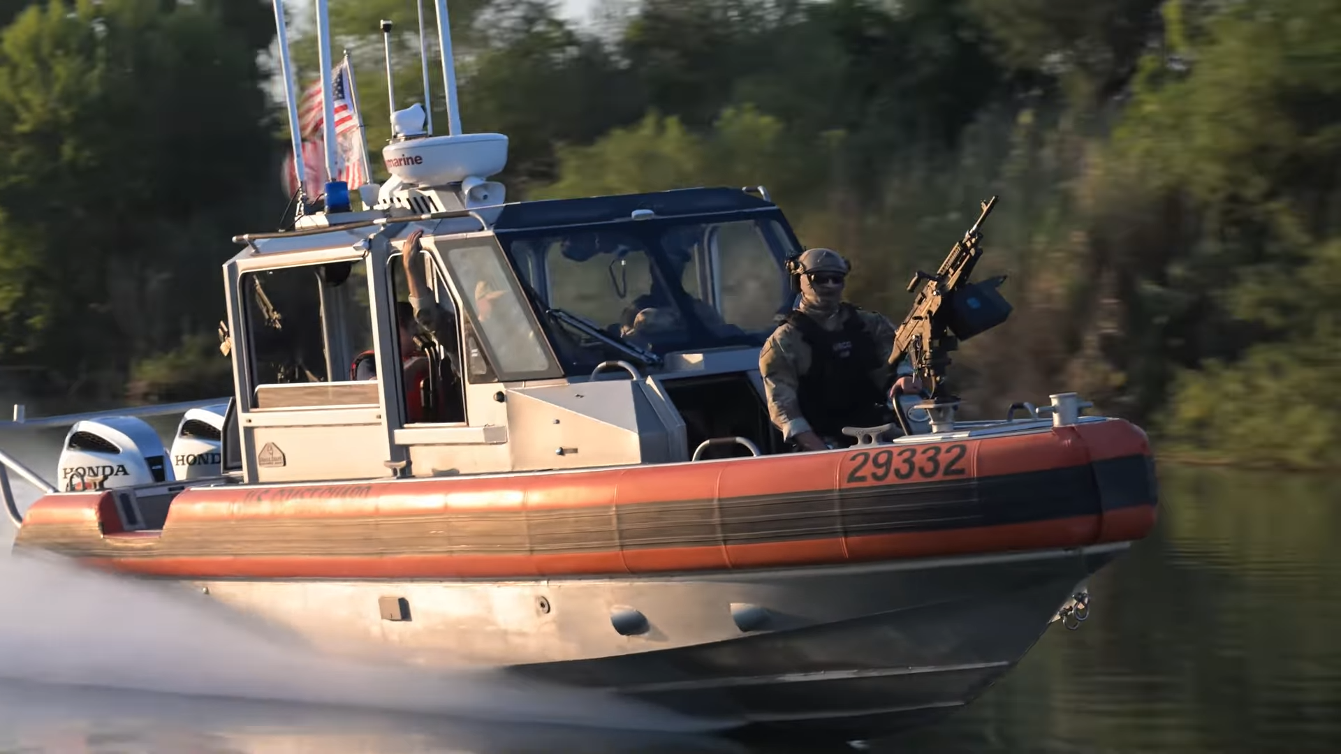 U.S. Coast Guard Steps Up Operations on the Rio Grande