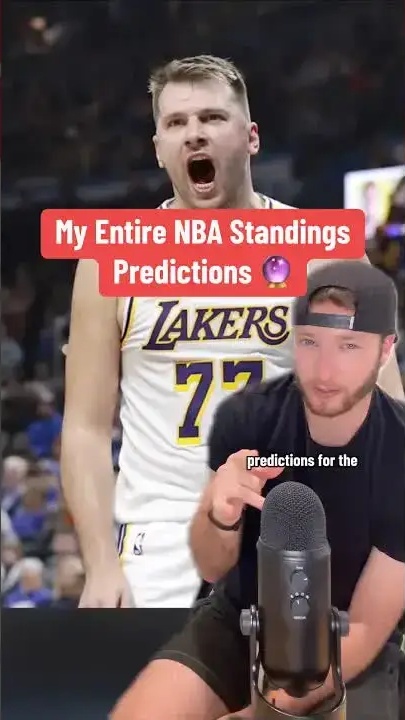Predicting the 2026 NBA standings