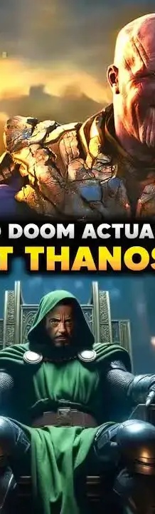 Doctor Doom vs Thanos — Who’s Really Stronger? #thanos #drdoom #doomsday