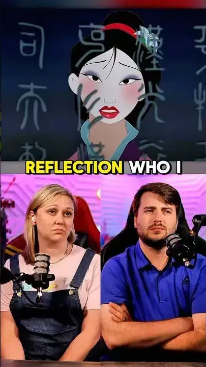 Reflections reaction! Mulan reaction!