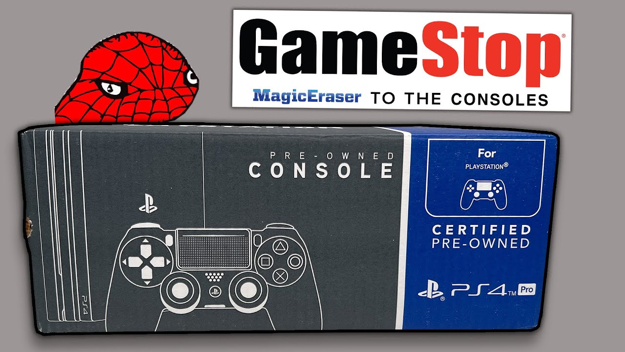 I Bought a Refurbished PS4 Pro from GameStop...