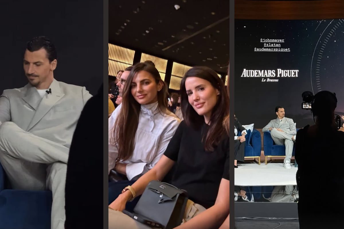 Kelly Piquet woont Audemars Piguet-event bij met hoofdrol voor Zlatan ...