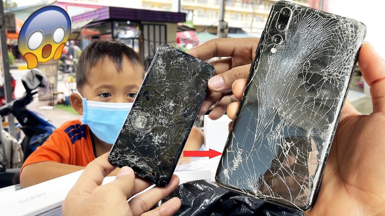 Fixing a Cracked Huawei P20 Pro - Step by Step Restoration