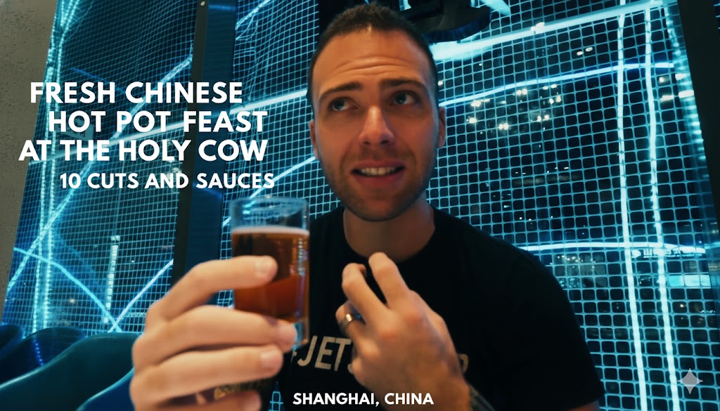 Fresh Chinese Hot Pot Feast At The Holy Cow - 10 Cuts And Sauces ...
