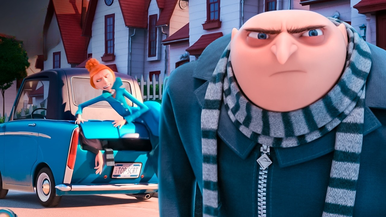 Gru gets kidnapped by Lucy Wilde - Despicable Me 2 (Kristen Wiig, Steve ...