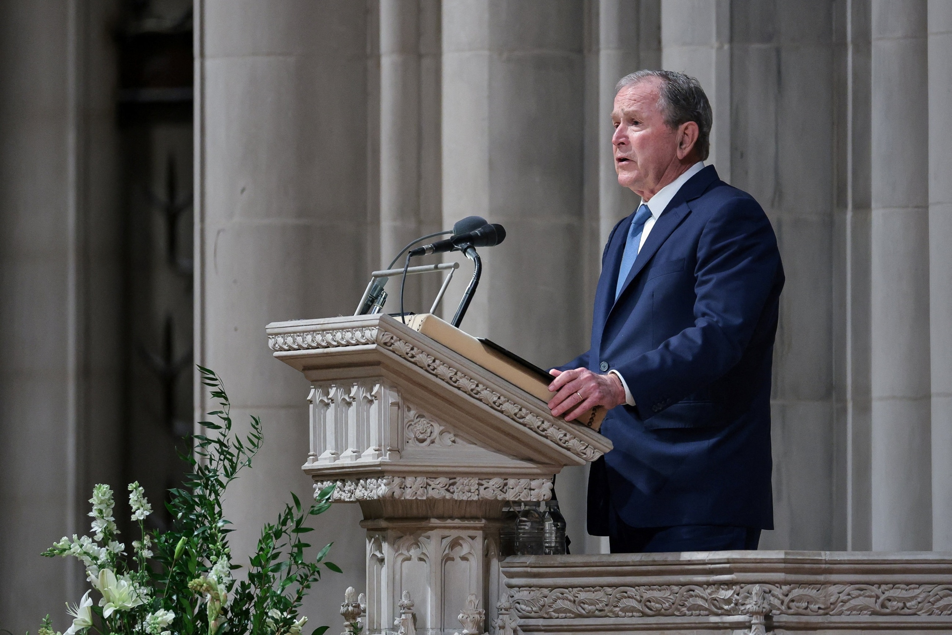 Dick Cheney funeral: George W. Bush, Liz Cheney give eulogies