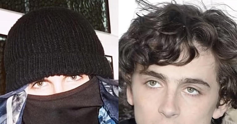 Timothée Chalamet living a secret life as masked UK rapper EsDeeKid ...