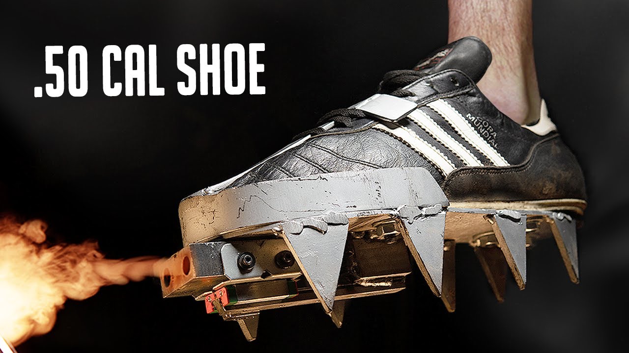 I built the world's most powerful soccer shoe