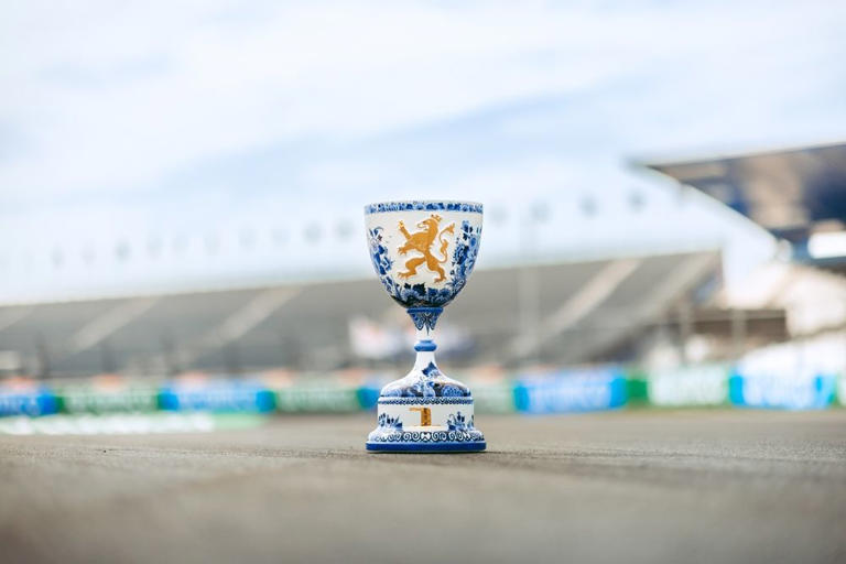 Así se diseña un trofeo de Fórmula 1