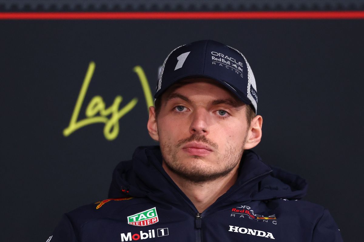 Verstappen answers "really weird" question about Horner in Las Vegas
