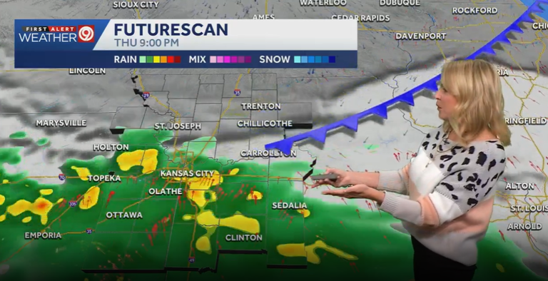 Rain could impact Thursday evening plans, morning commute