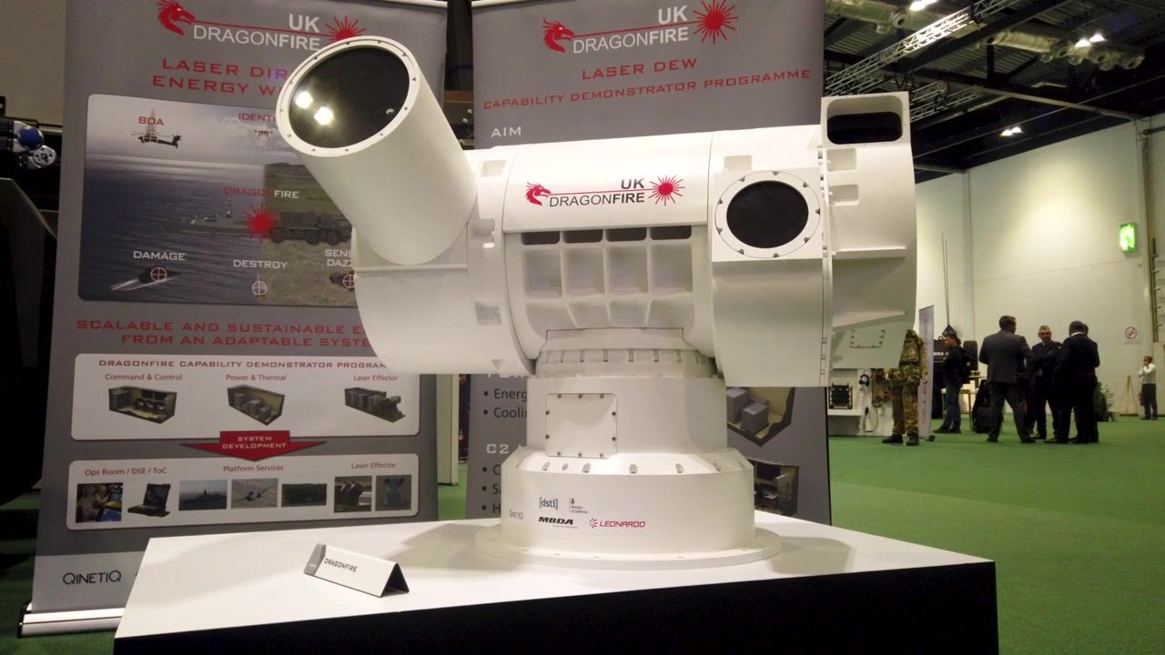 Britain's Dragonfire Laser Downs Drones in Breakthrough Test