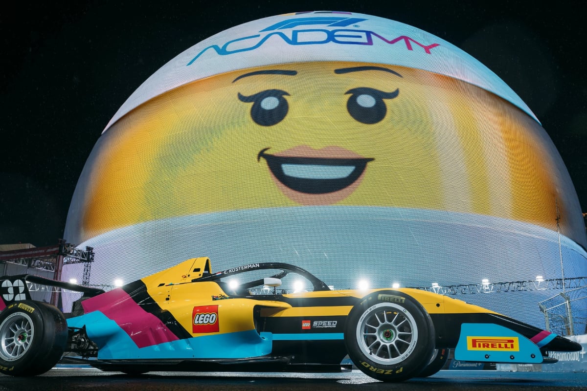 LEGO join 2026 grid as new driver signing announced at Las Vegas Grand Prix