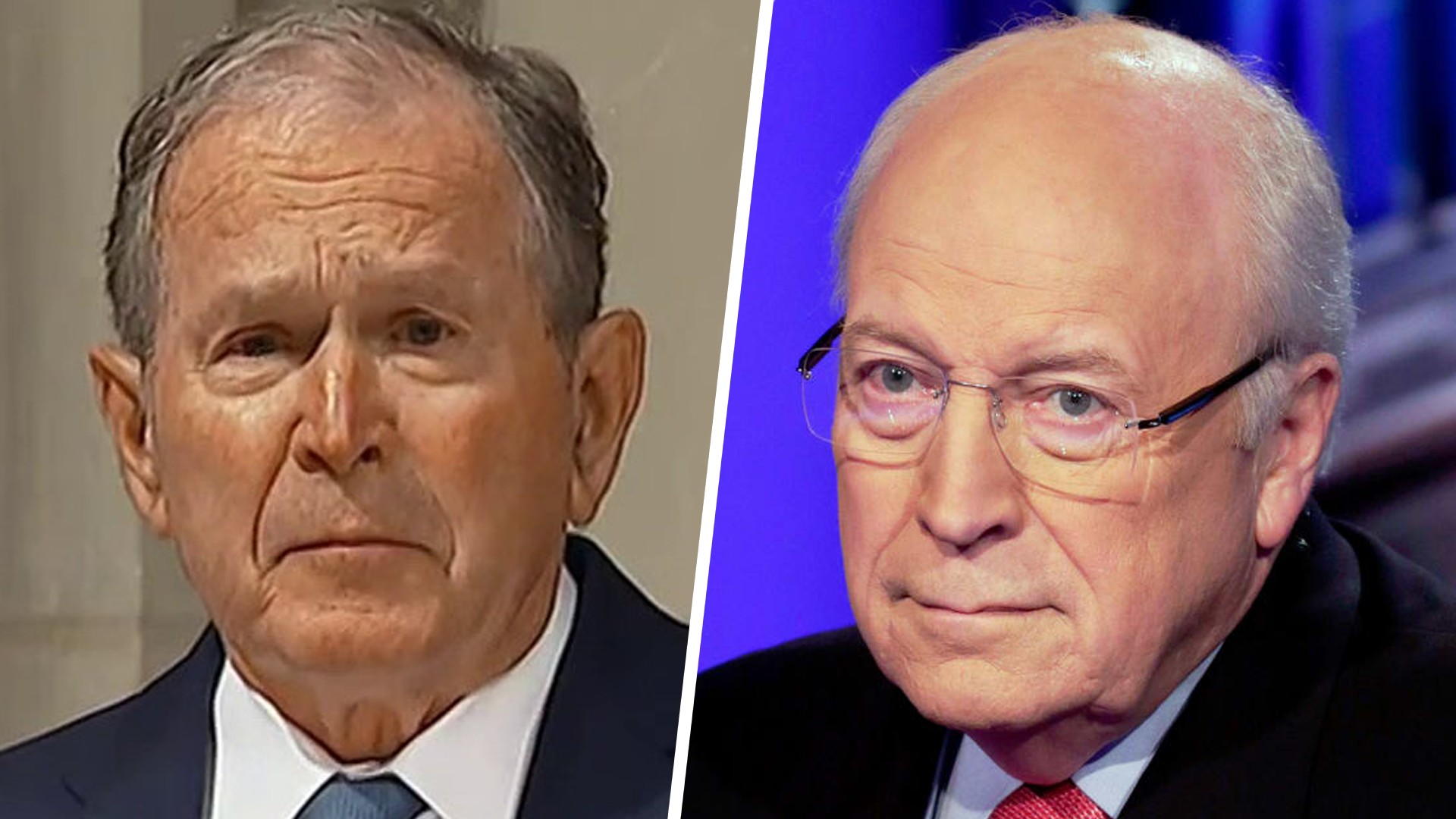 George W. Bush gives touching tribute to his former Vice President Dick ...