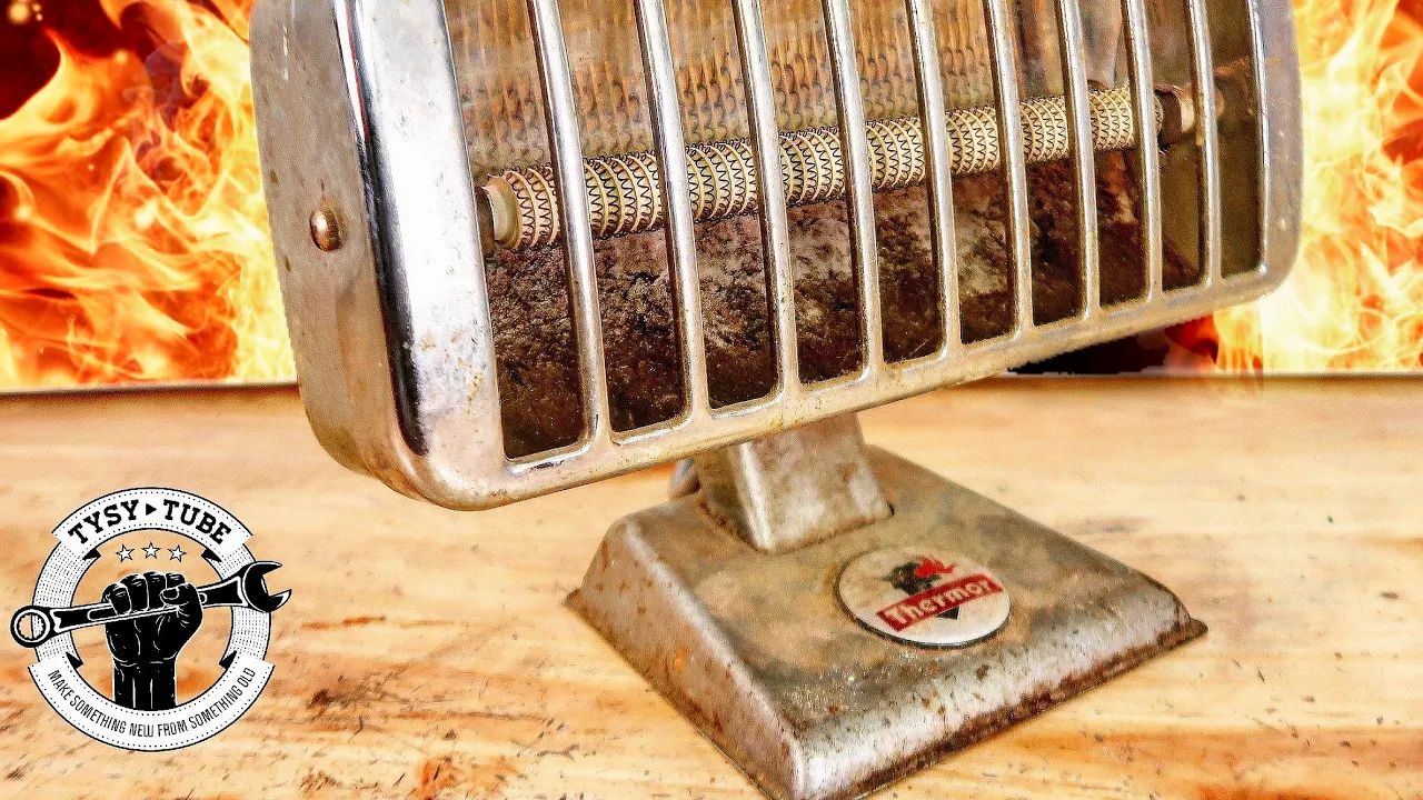Restoring a 1950s Thermor radiator found for 12€!