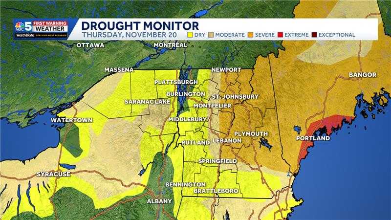 Vermont officially out of extreme drought conditions, latest U.S ...