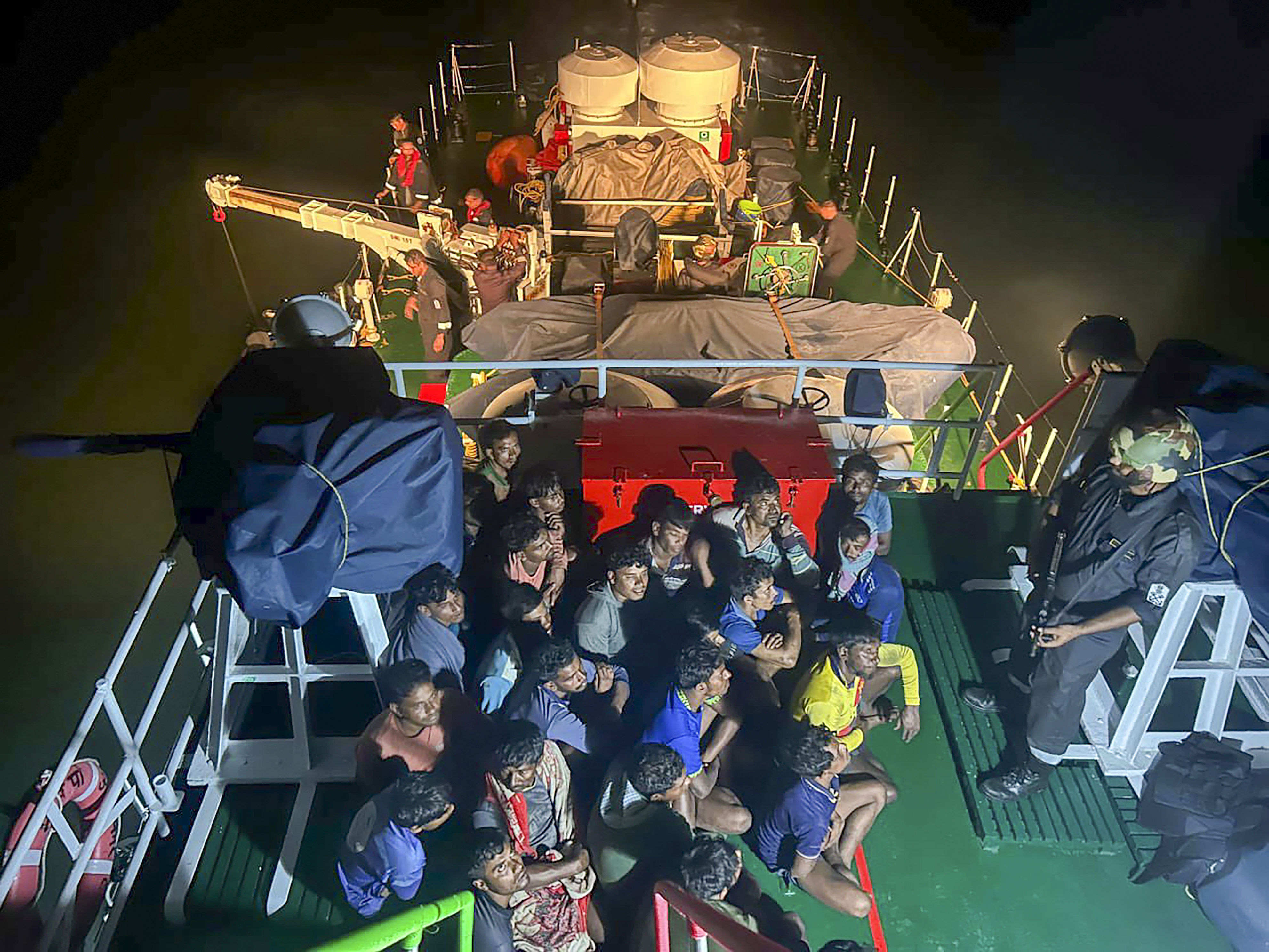 ICG apprehends Bangladeshi fishing boat, crew members for illegal fishing