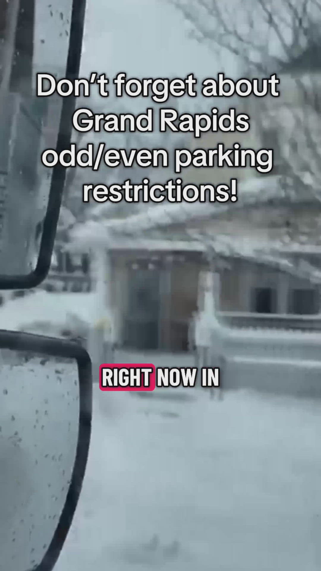 Odd/even parking rules in effect in Grand Rapids