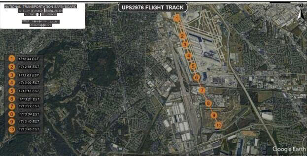 Newly released video shows final moments of UPS flight 2976