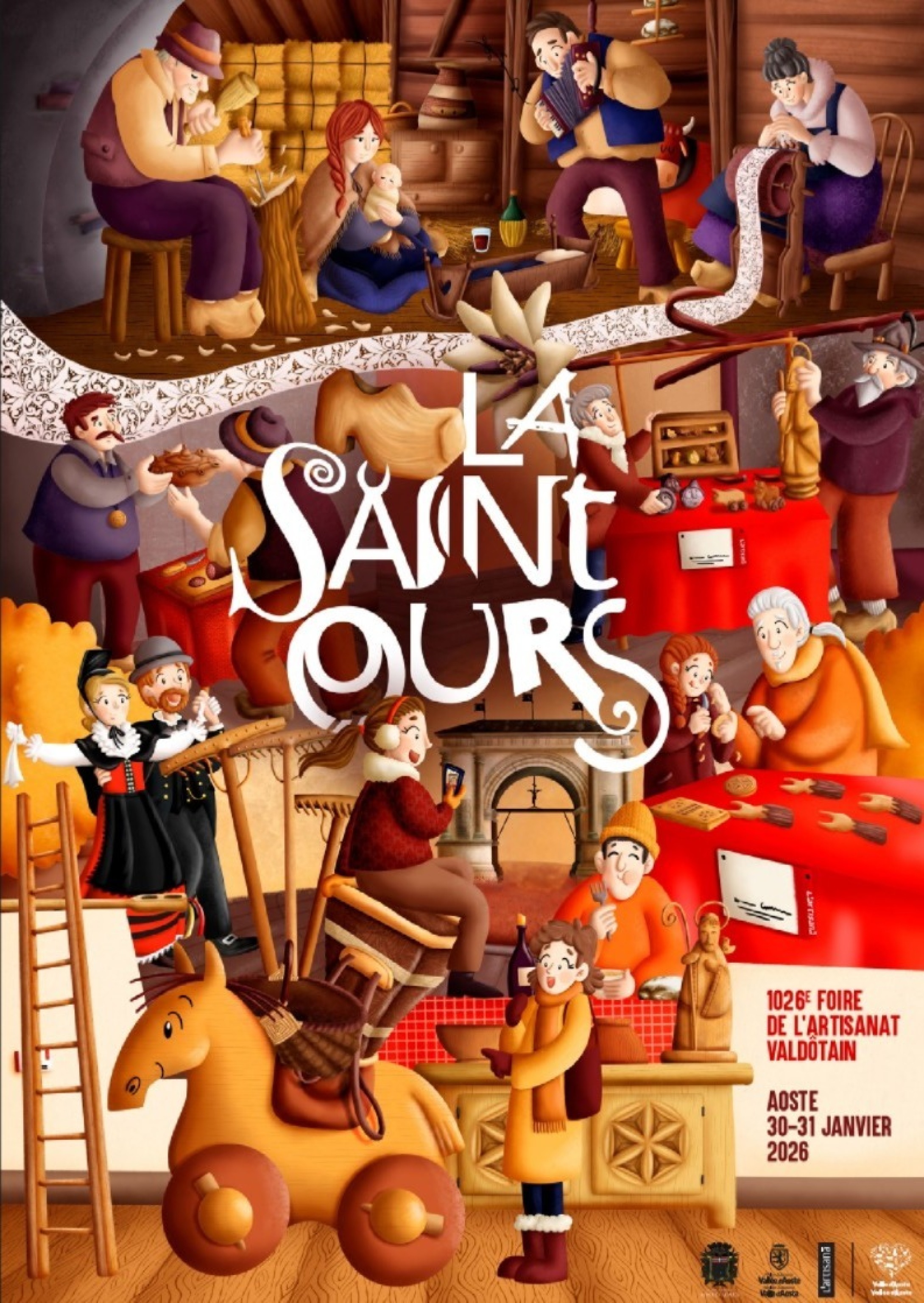 Svelato il manifesto della 1026/a Fiera di Sant'Orso