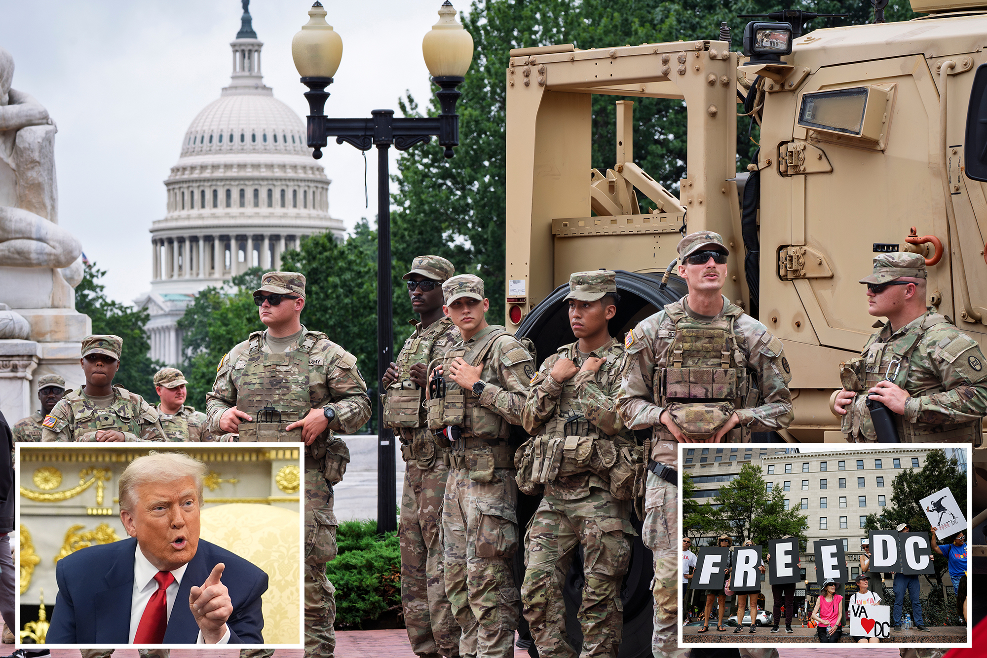 Judge orders Trump to end National Guard deployment in DC, gives him ...
