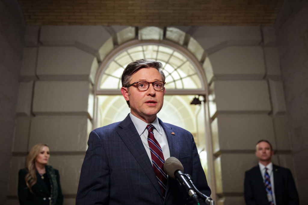 Johnson Slams Schumer, Jeffries Over Anti-Trump Rallies