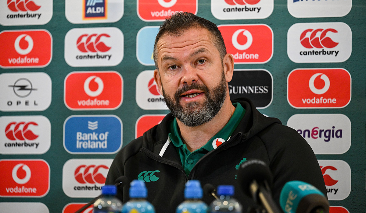 Andy Farrell ignores O’Gara’s advice and goes back to Ireland’s tried ...