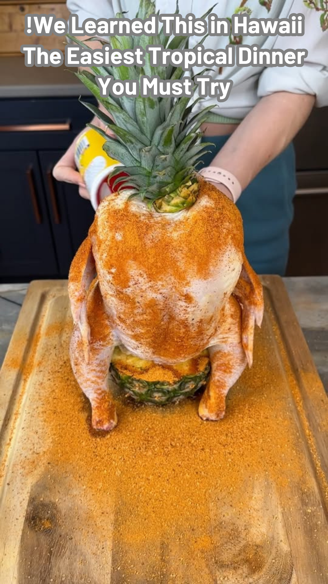 We Learned This in Hawaii! The Easiest Tropical Dinner You Must Try