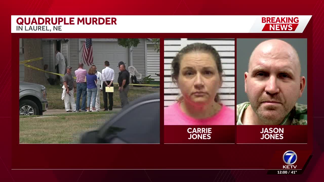 Judge sentences Nebraska woman convicted of murder in quadruple homicide