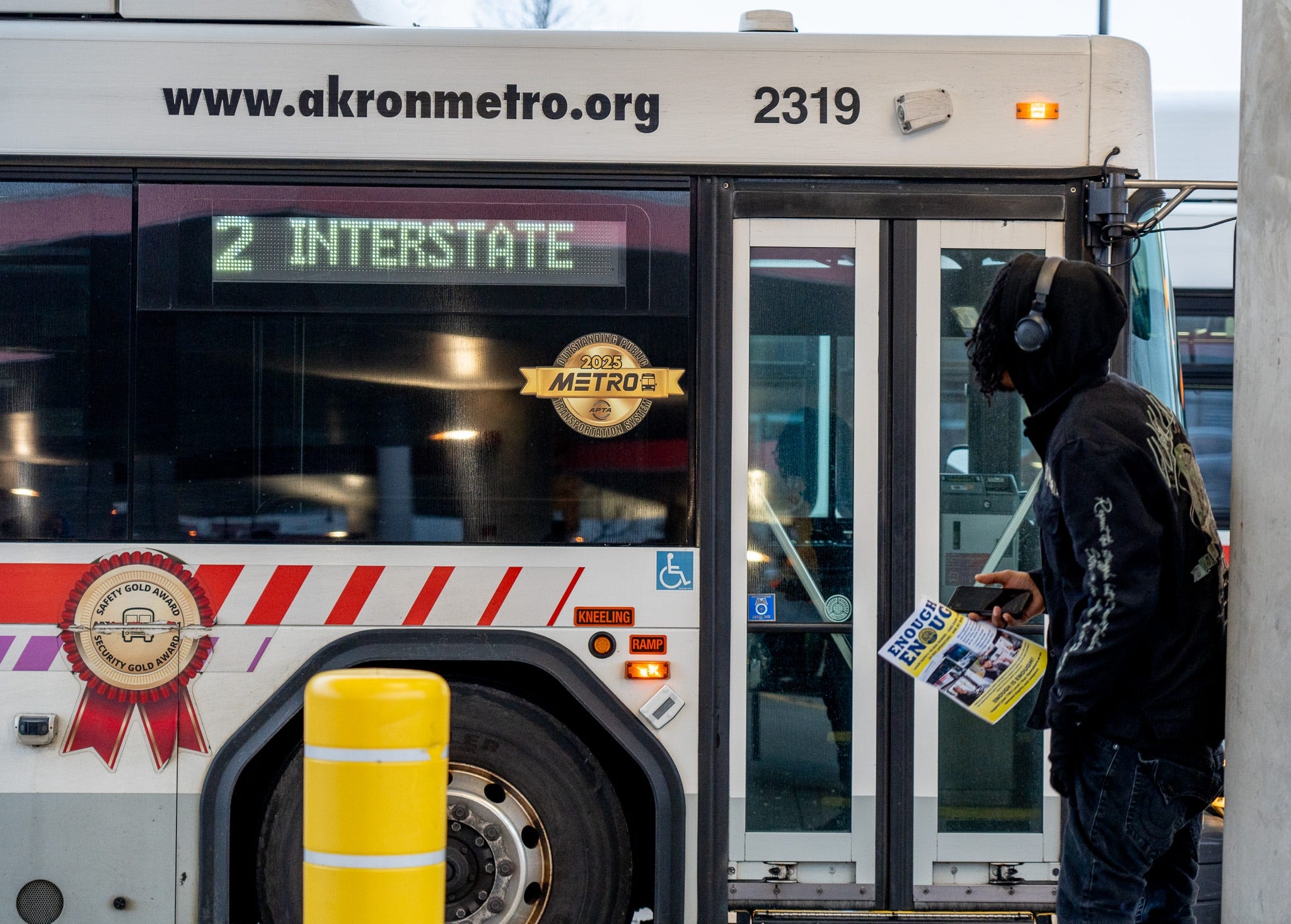 Metro RTA drivers takes their case for better contract to passengers