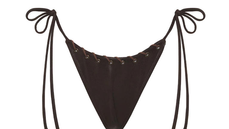 Megan Fox Wore This Brown Leather Ensemble for Her SI Swimsuit Feature ...